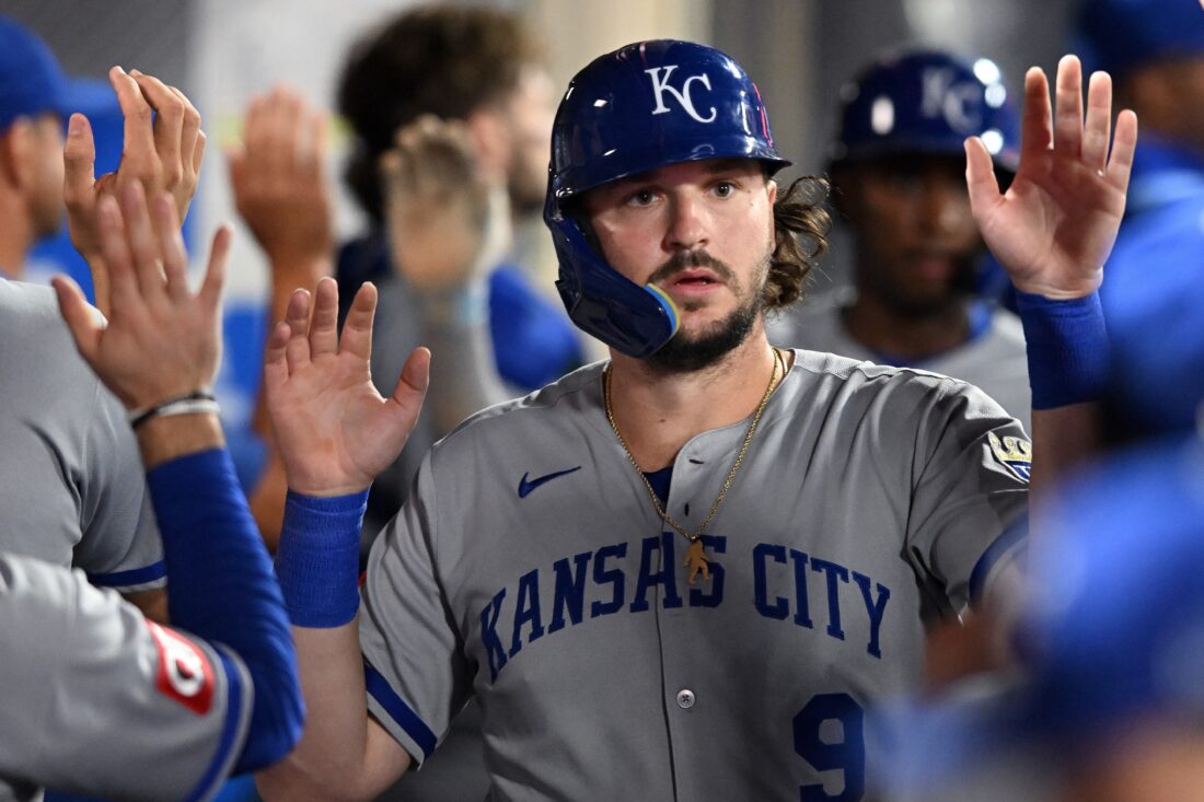 Infielder Vinnie Pasquantino agrees to a $11.1 million, 2-year contract ...